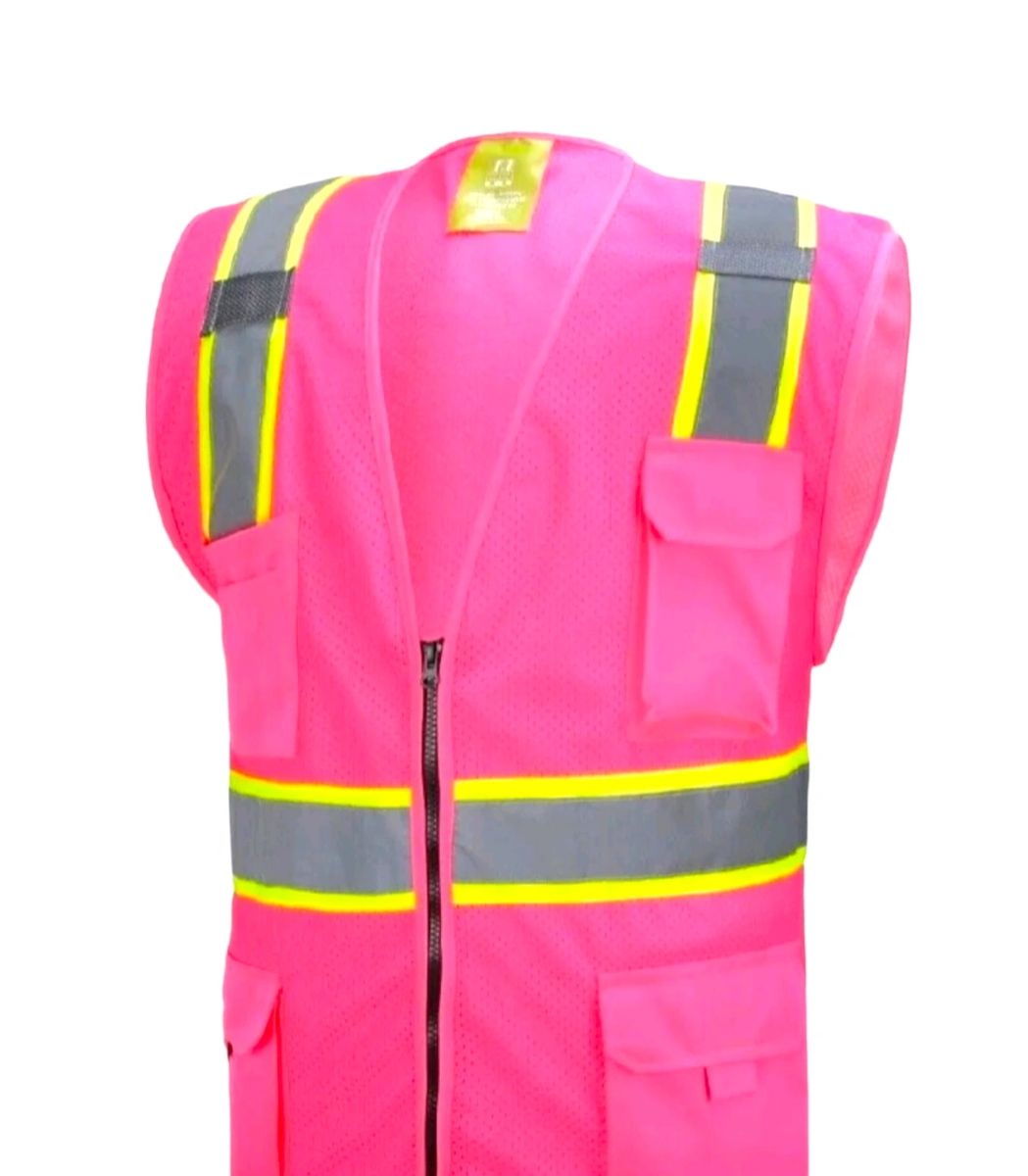 Pink Hi Vis Safety Vest